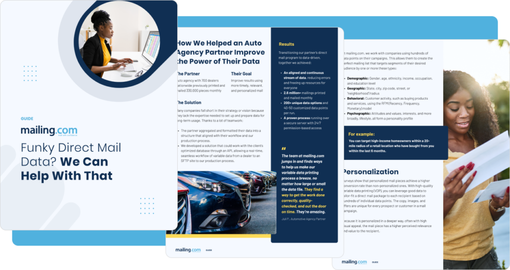 Funky Direct Mail Data | mailing.com